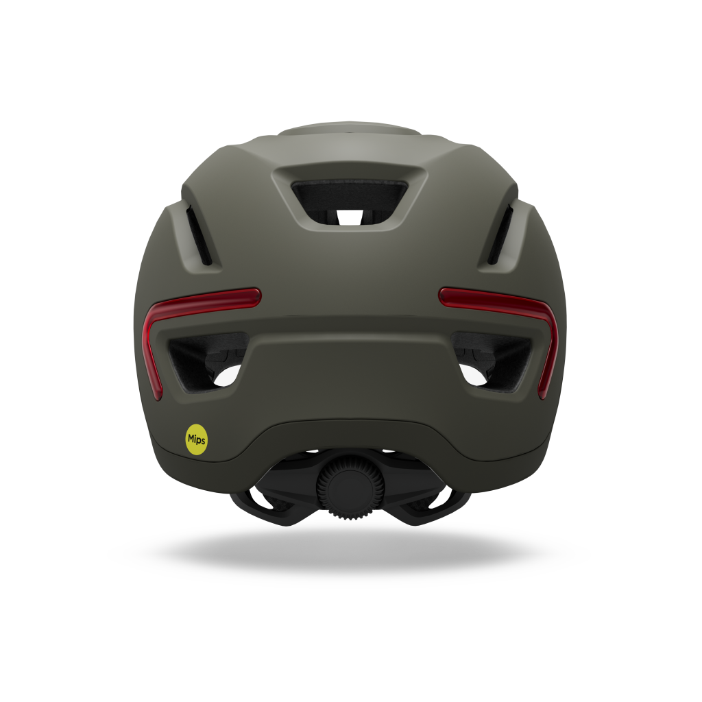 Ethos LED Shield MIPS Stadt- und E-Bike Helm matte dark sage